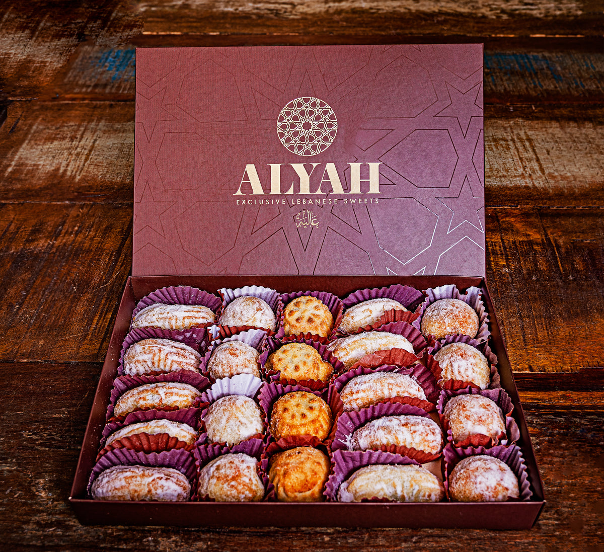 Caixa Mix – Mini Maamoul Beirut – Alyah Sweets